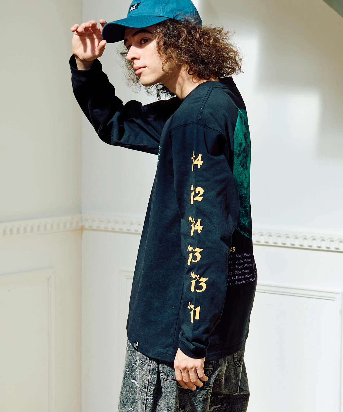 USA/C FULL MOON TOUR ロングスリーブ TEE (MENS/WOMENS USA/C FULL MOON TOUR ロングスリーブ TEE (MENS/WOMENS