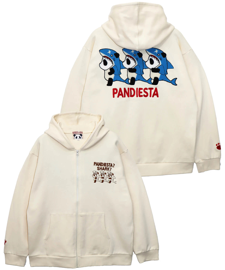 SB PANDIESTA ぱんだ or シャーク フルジップ プルパーカー(564564 MENS)｜ファッション通販 SANKO ...